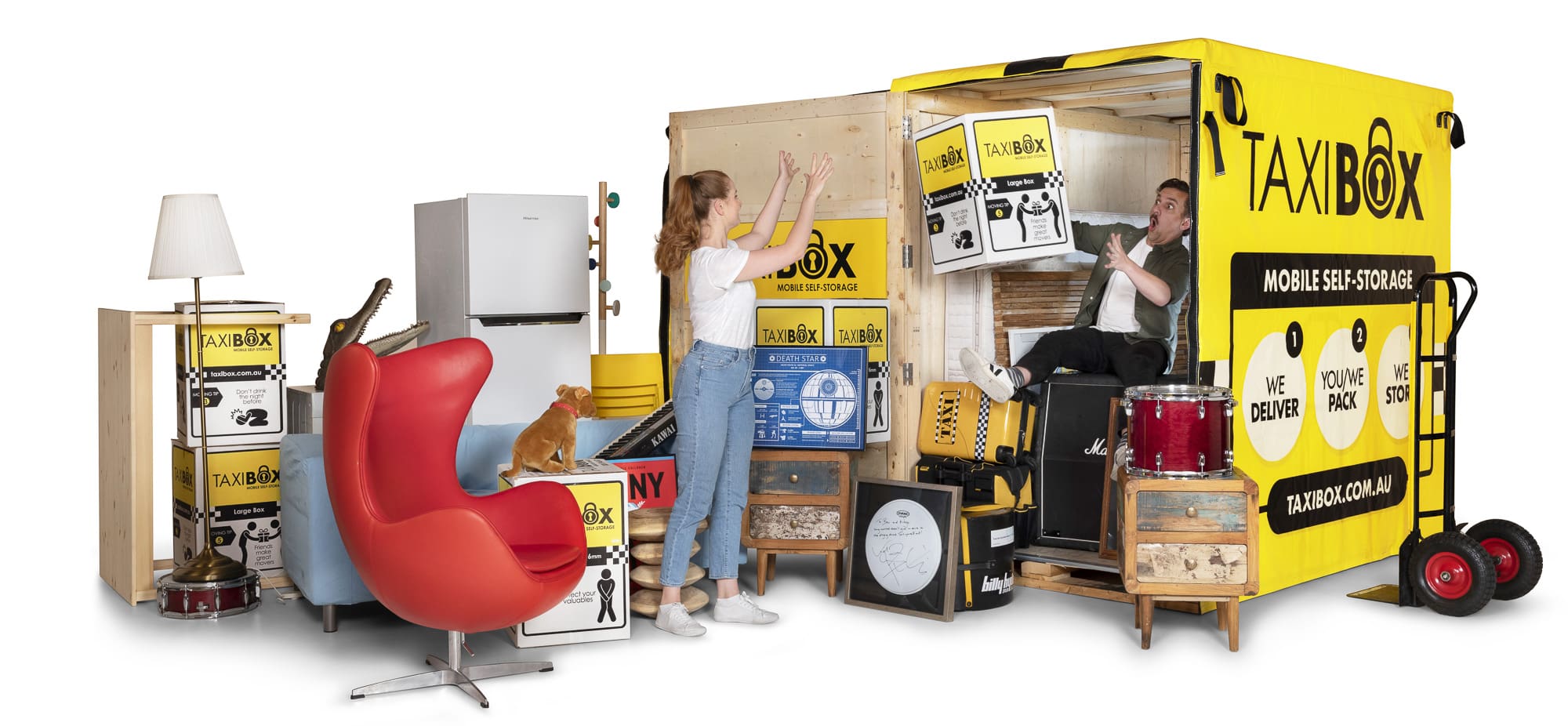 Mobile Storage Units in Sydney | TAXIBOX Self Storage