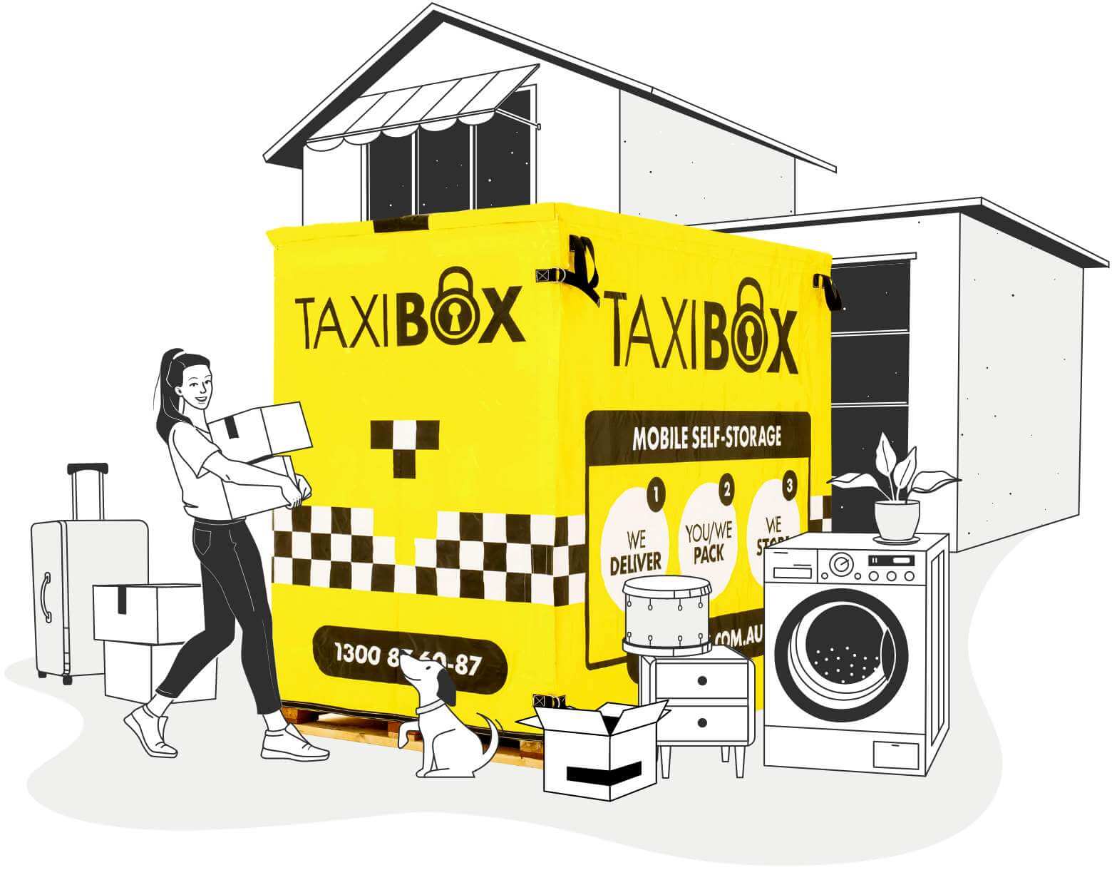 Australia's Most Trusted Mobile Storage Company | TAXIBOX