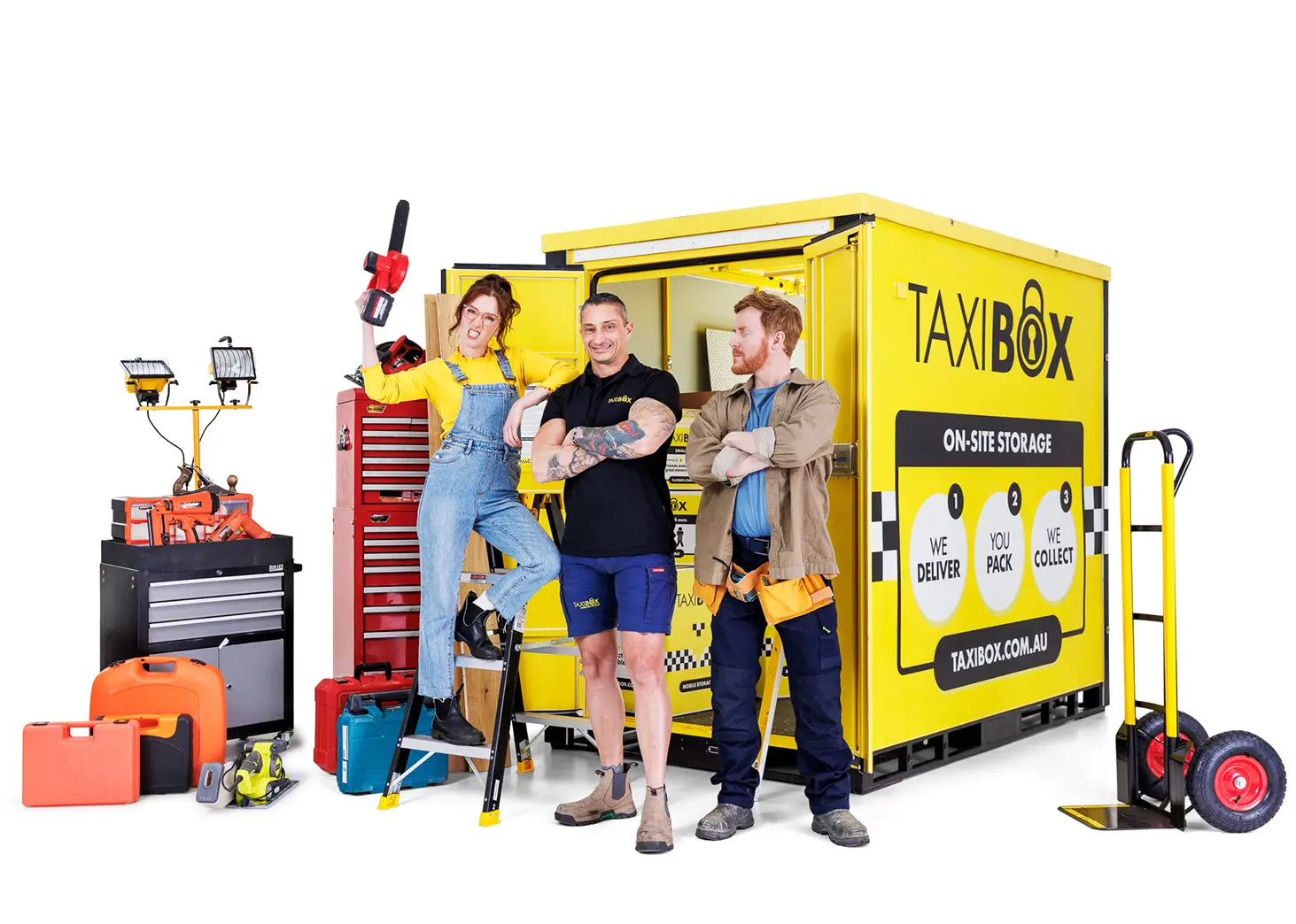 Commercial Storage Australia | TAXIBOX Mobile Self Storage Units
